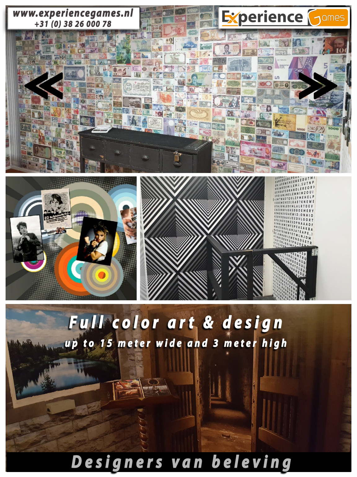 Escape room props , puzzels en techniek en props